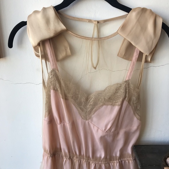 Rodarte for Target | Dresses | Rodarte X Target Tulle Blush Mesh Slip ...